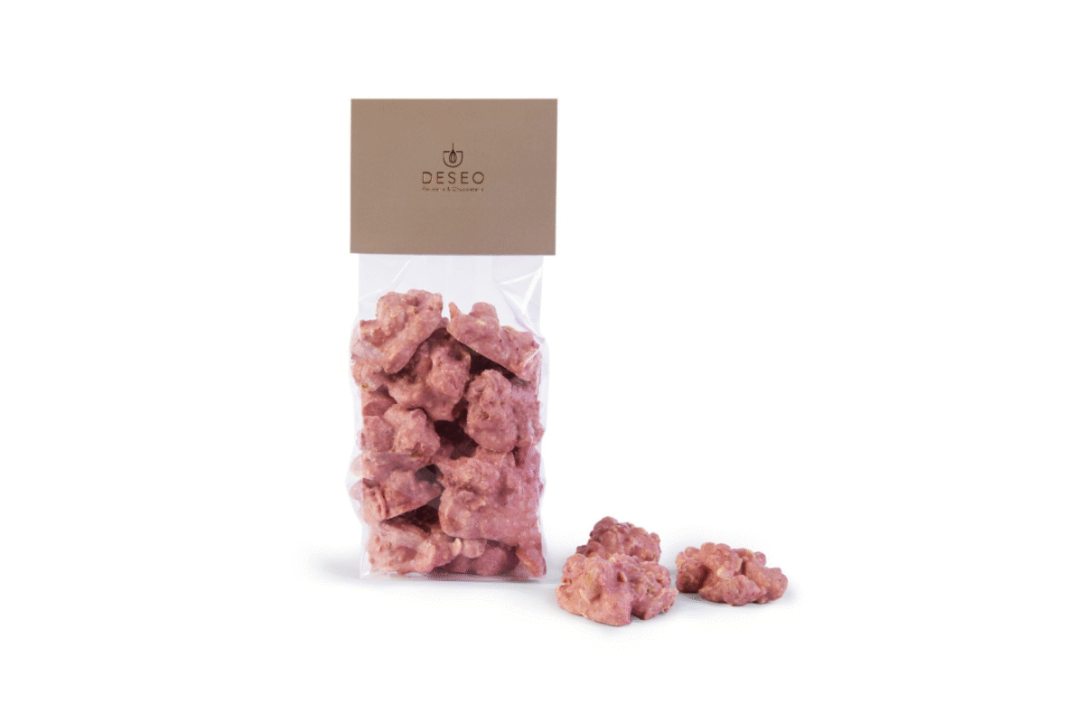 CHOCOLATE CLUSTERS Raspberry Chocolate - Cukiernia DESEO Warszawa