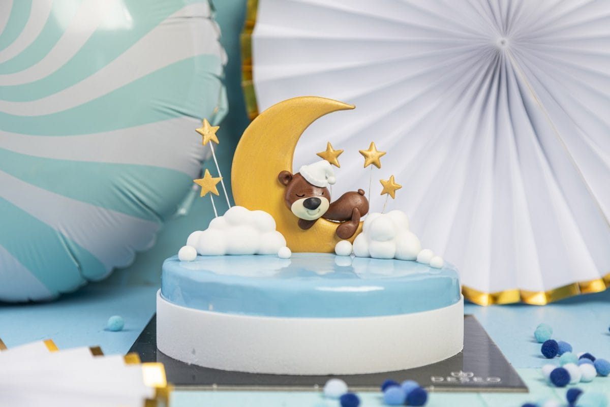 Tort na Baby Shower - cukiernia DESEO Warszawa