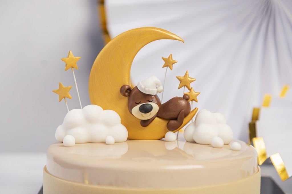 Tort na Baby Shower - cukiernia DESEO Warszawa