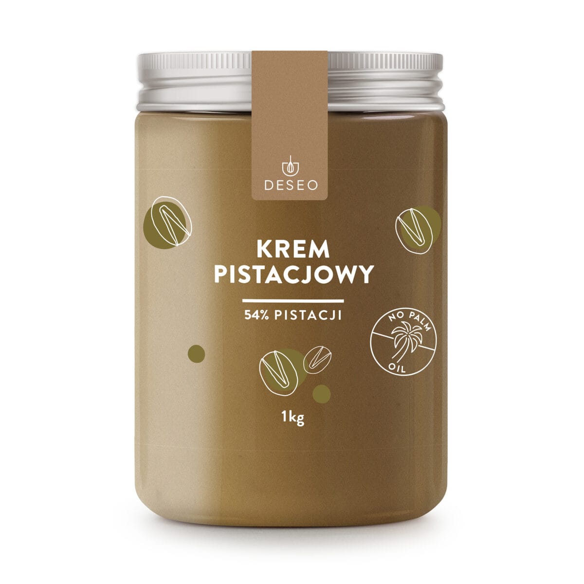 Krem pistacjowy 1kg - Cukiernia DESEO Warszawa