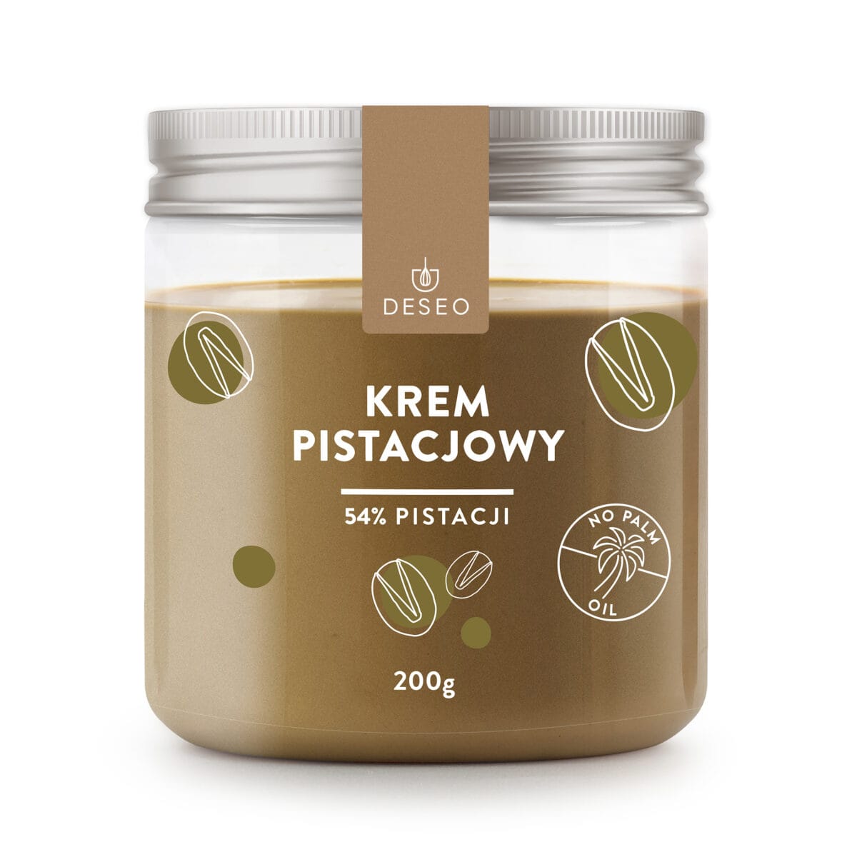 Krem pistacjowy 200g - Cukiernia DESEO Warszawa