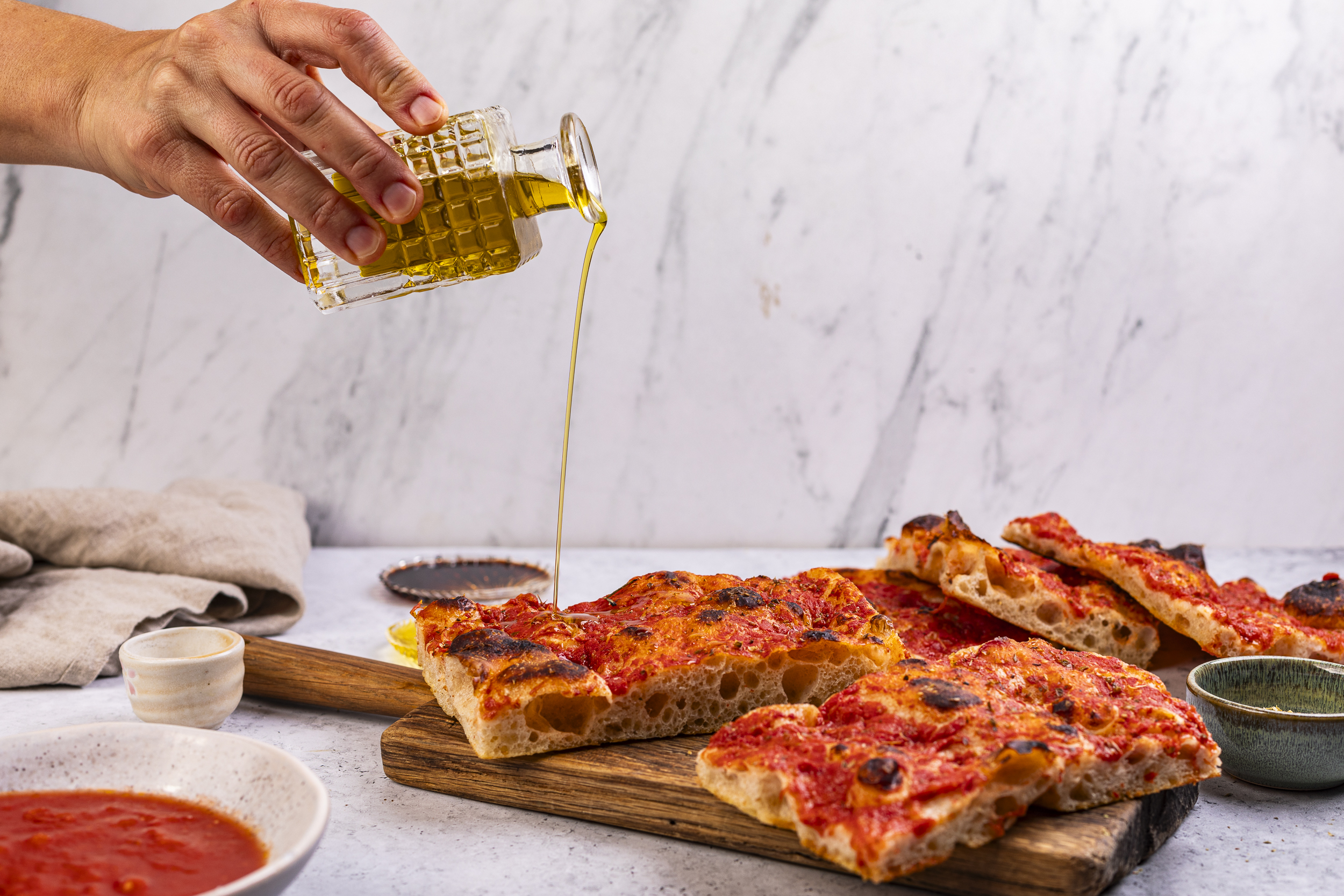 Pizza al taglio marinara - Cukiernia DESEO Warszawa